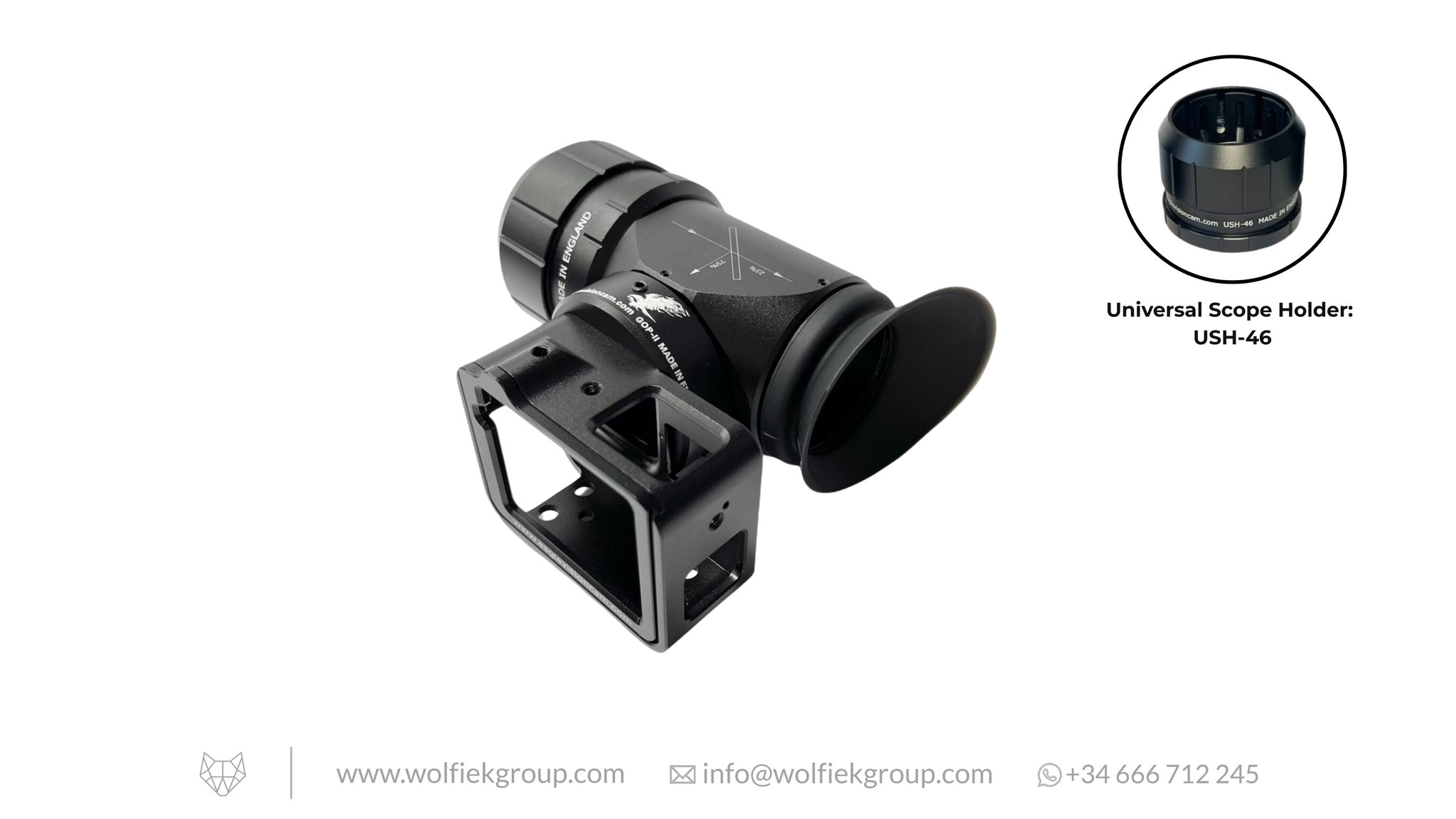 Eagle Vision 75/25 GoPro 9–13 Scope Side-Cam | Leshiy - EDGUNLESHIY SHOP