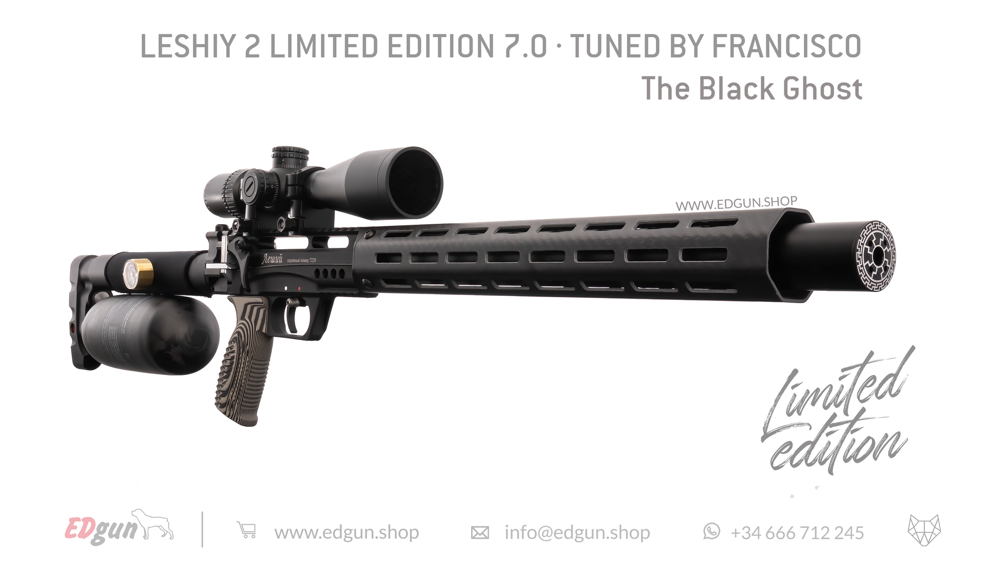 EDgun · Leshiy 2 · The Black Ghost · Tuned by Francisco · 7.0 - EDGUNLESHIY SHOP