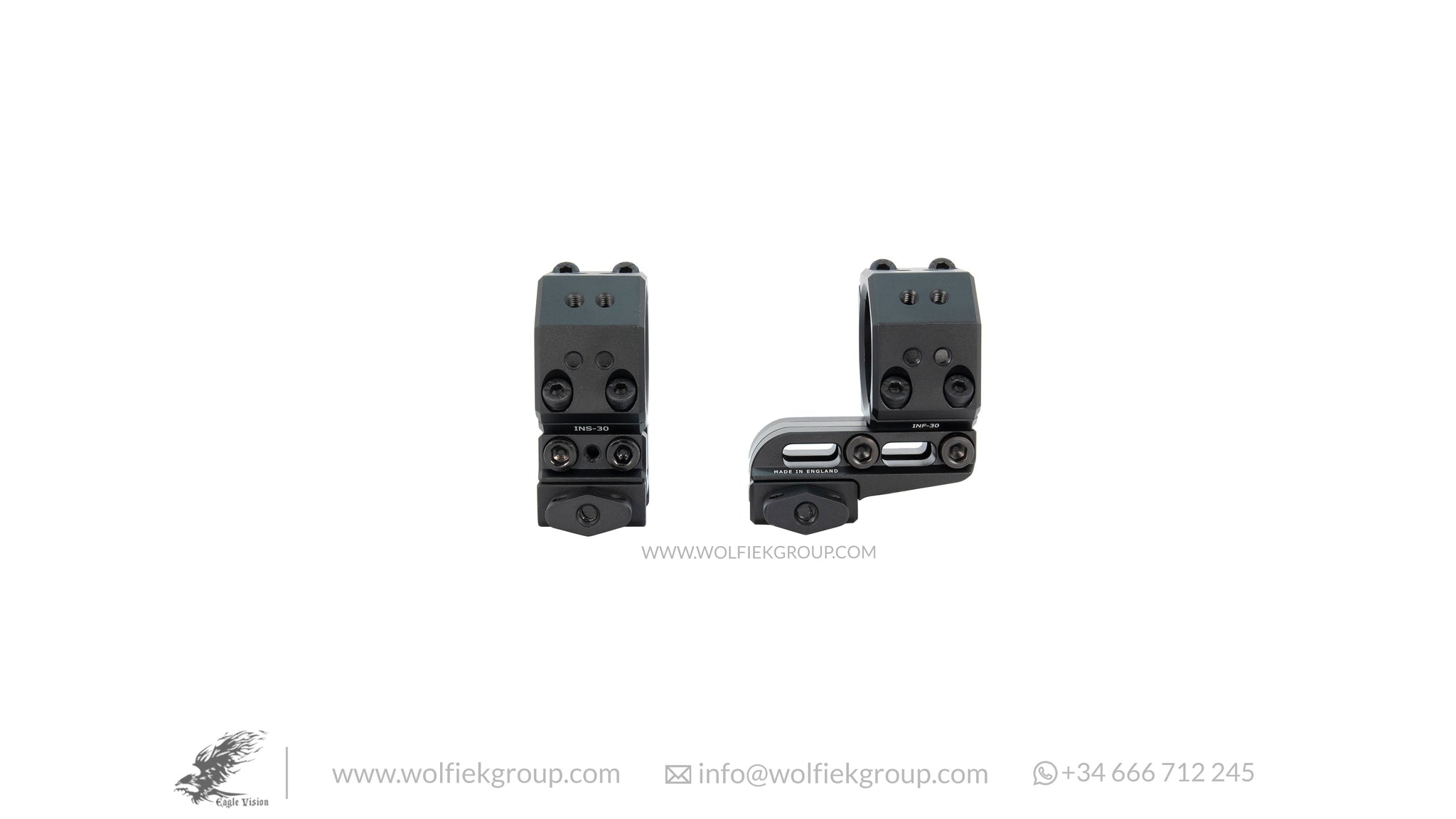 Eagle Vision · Picatinny Infinity Elevation ADJUSTABLE Scope Mounts 30 ...