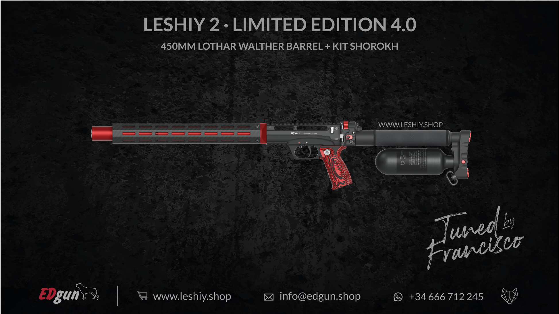 EDgun · Leshiy 2 · Limited Edition · Tuned by Francisco · 4.0 ...