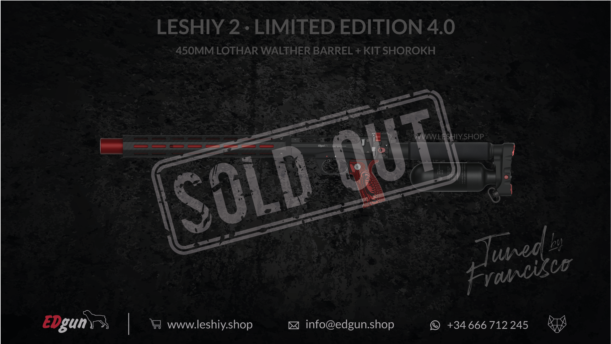 EDgun · Leshiy 2 · Limited Edition · Tuned by Francisco · 4.0 ...