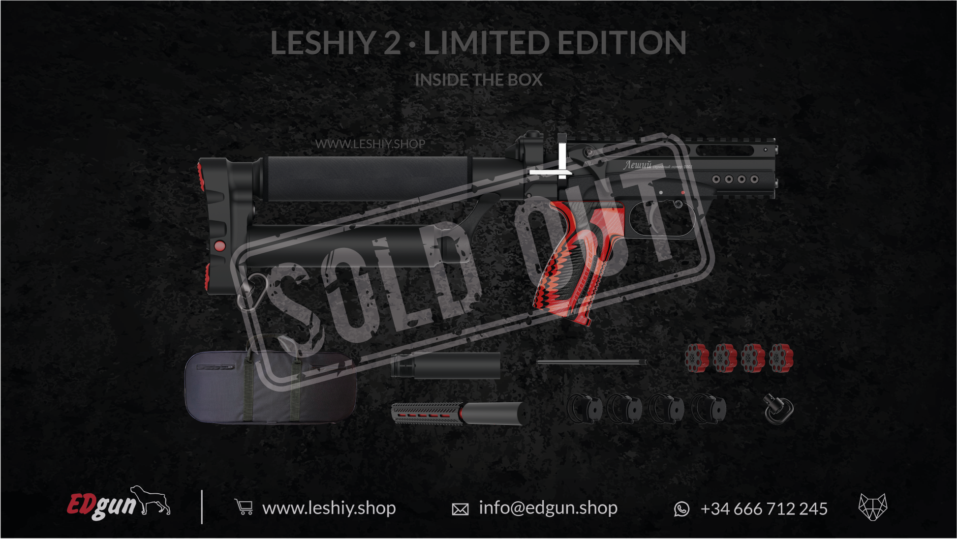 EDgun · Leshiy 2 · Limited Edition · Tuned by Francisco - EDGUNLESHIY SHOP